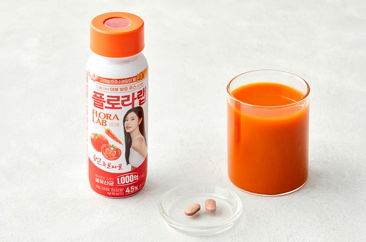 남양 플로라랩 당근토마토 130ml X 4입 마켓컬리